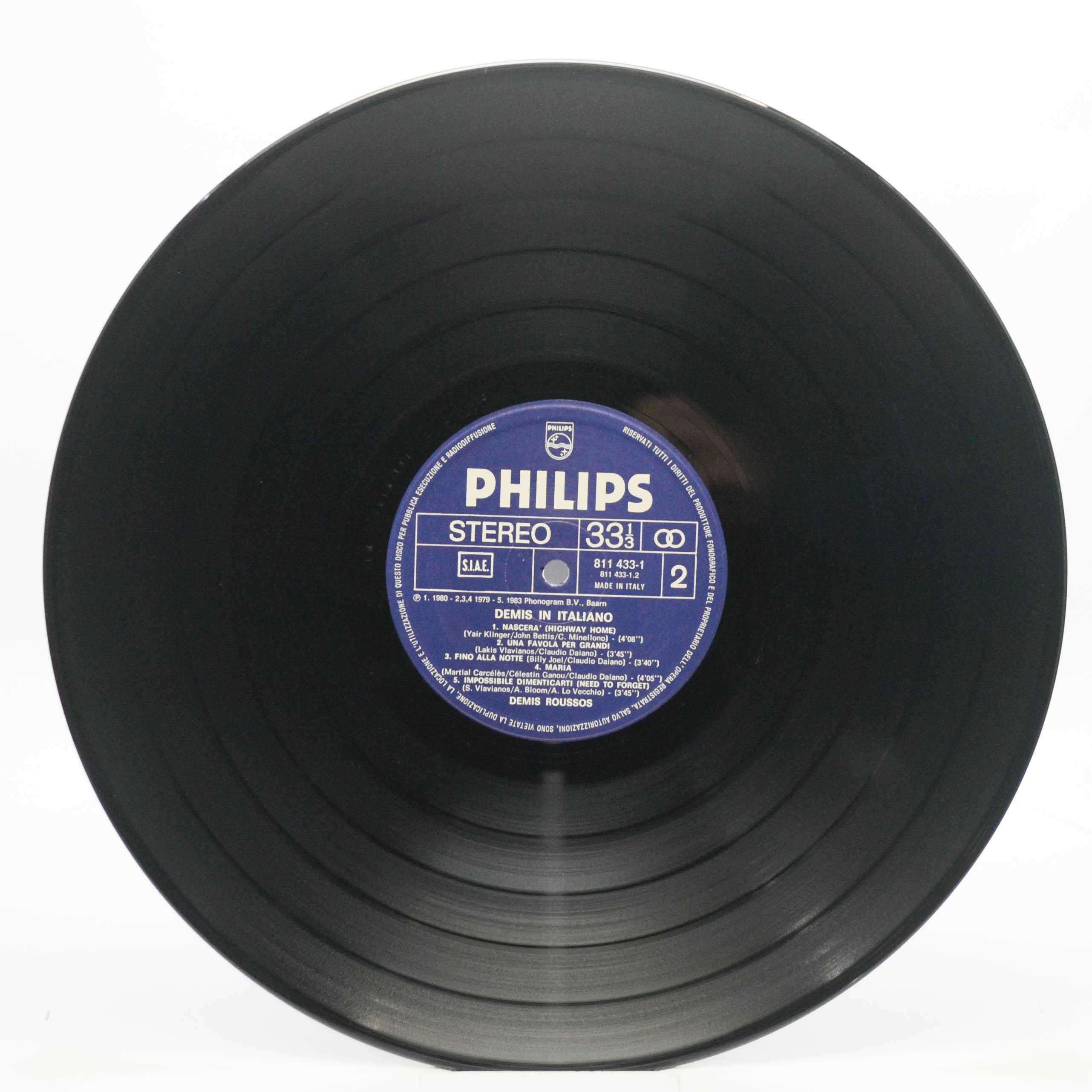 Demis Roussos - Demis In Italiano, 7480 ₽ Италия, Philips, купить ...