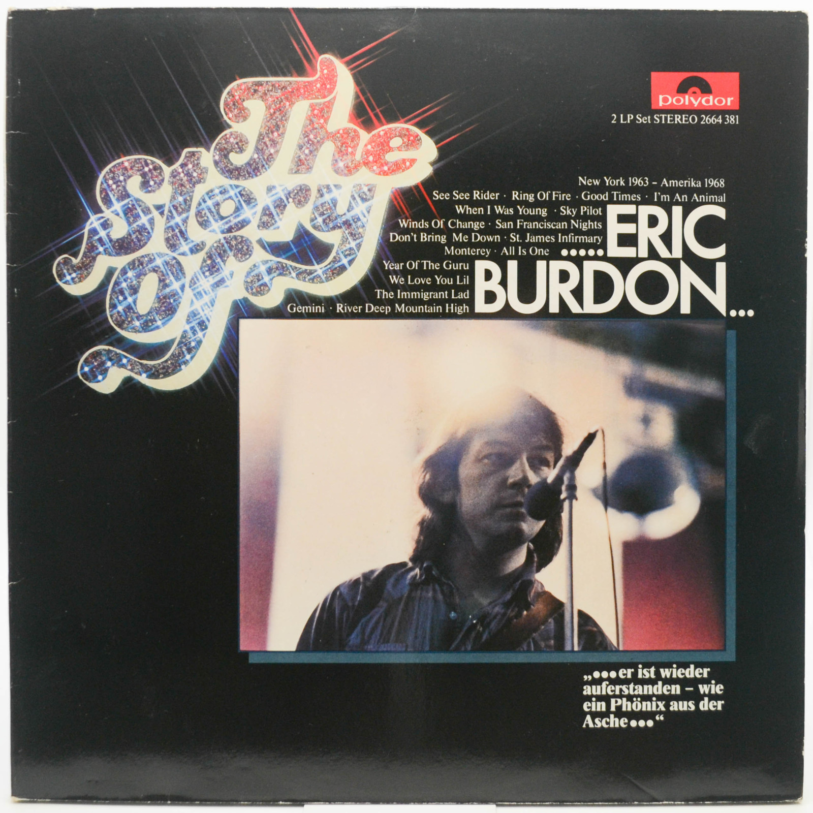 Eric Burdon - The Story Of Eric Burdon (2LP), 4690 ₽ Германия, Polydor ...