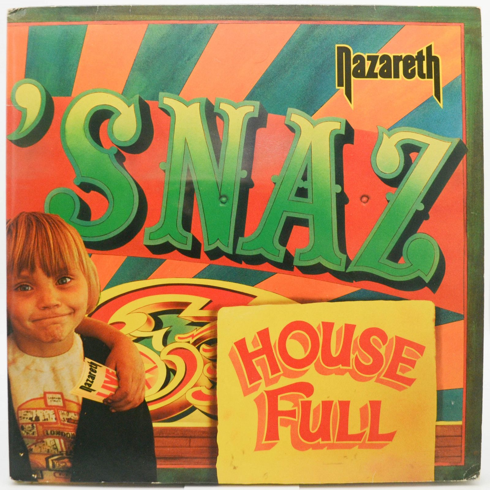 Nazareth - 'Snaz (2LP), 5680 ₽ купить виниловую пластинку с бесплатной ...