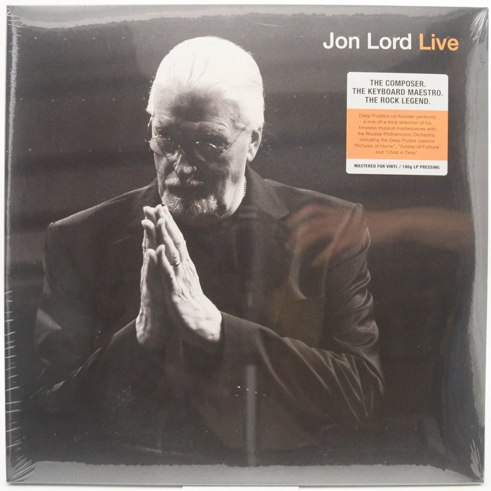 Jon Lord - Live (2LP), 9980 ₽ купить виниловую пластинку с бесплатной ...