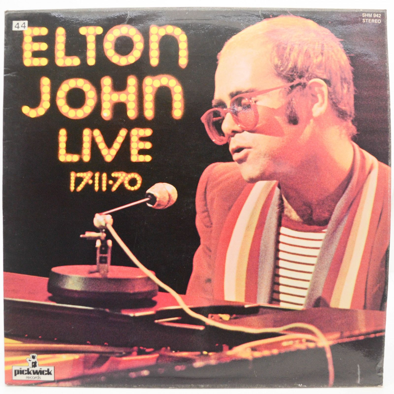 Elton John - 17-11-70 (UK), 1990 ₽ купить виниловую пластинку с ...