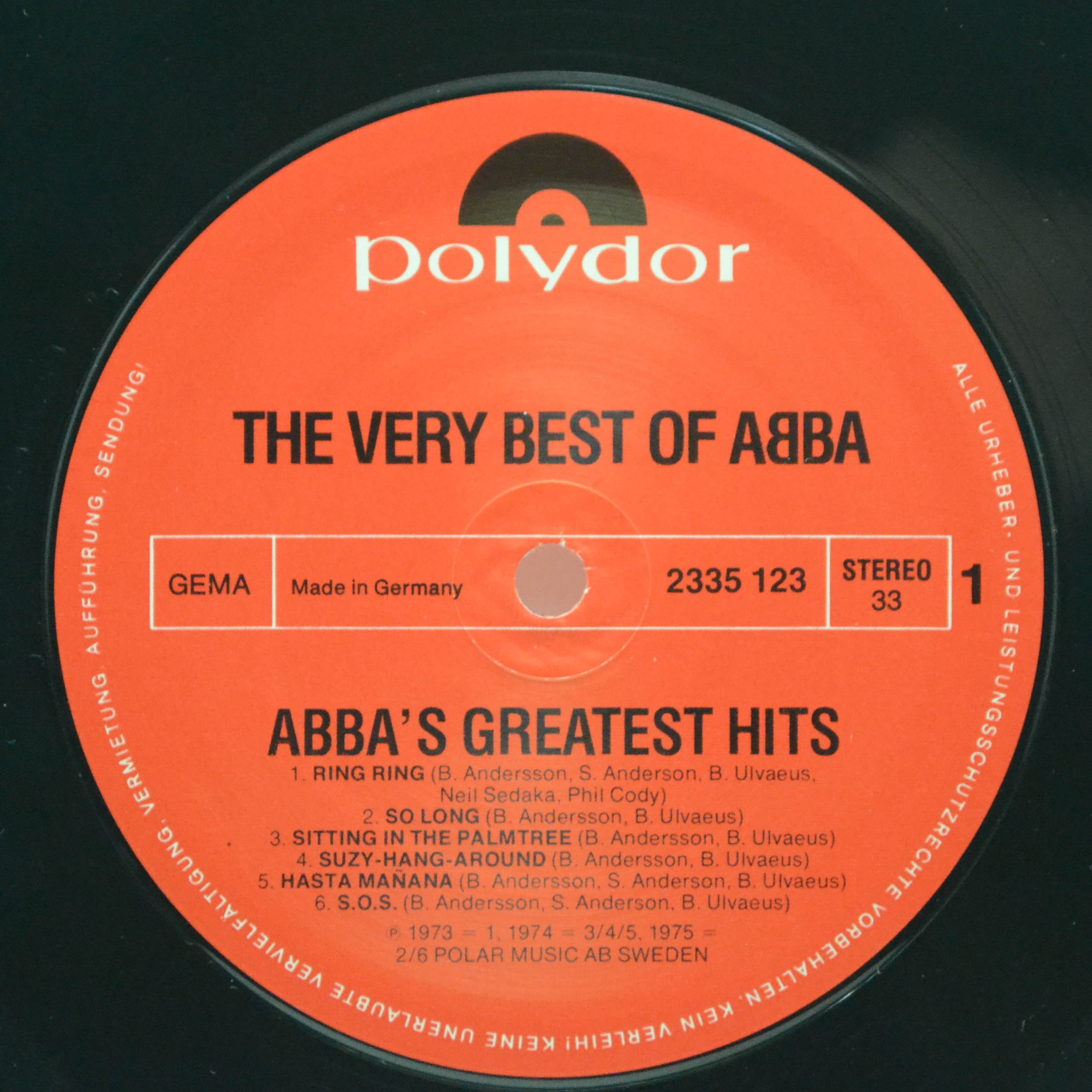 ABBA - The Very Best Of ABBA (ABBA's Greatest Hits) (2LP), 5680 ...