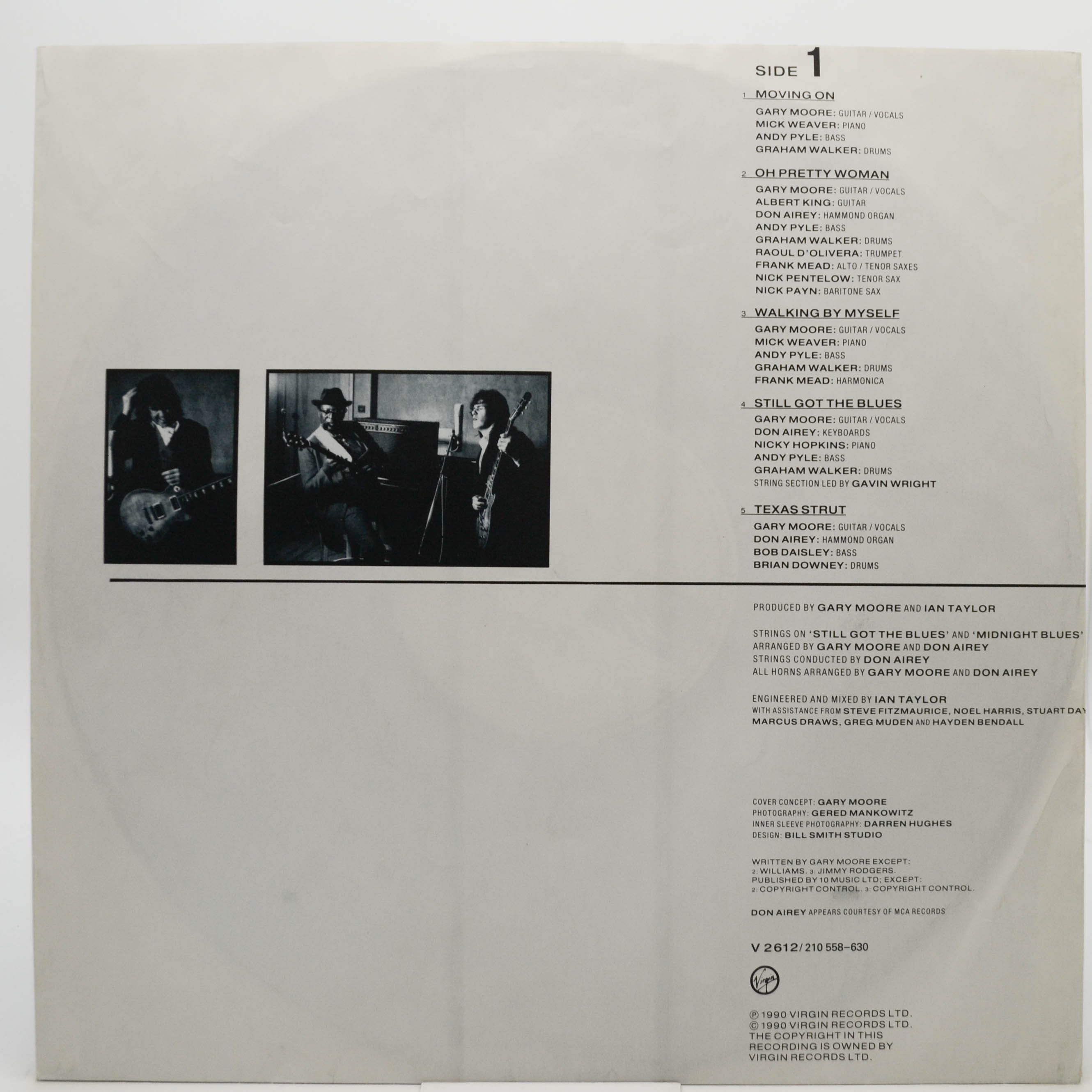 Gary Moore - Still Got The Blues, 6380 ₽ Европа, Virgin, купить ...