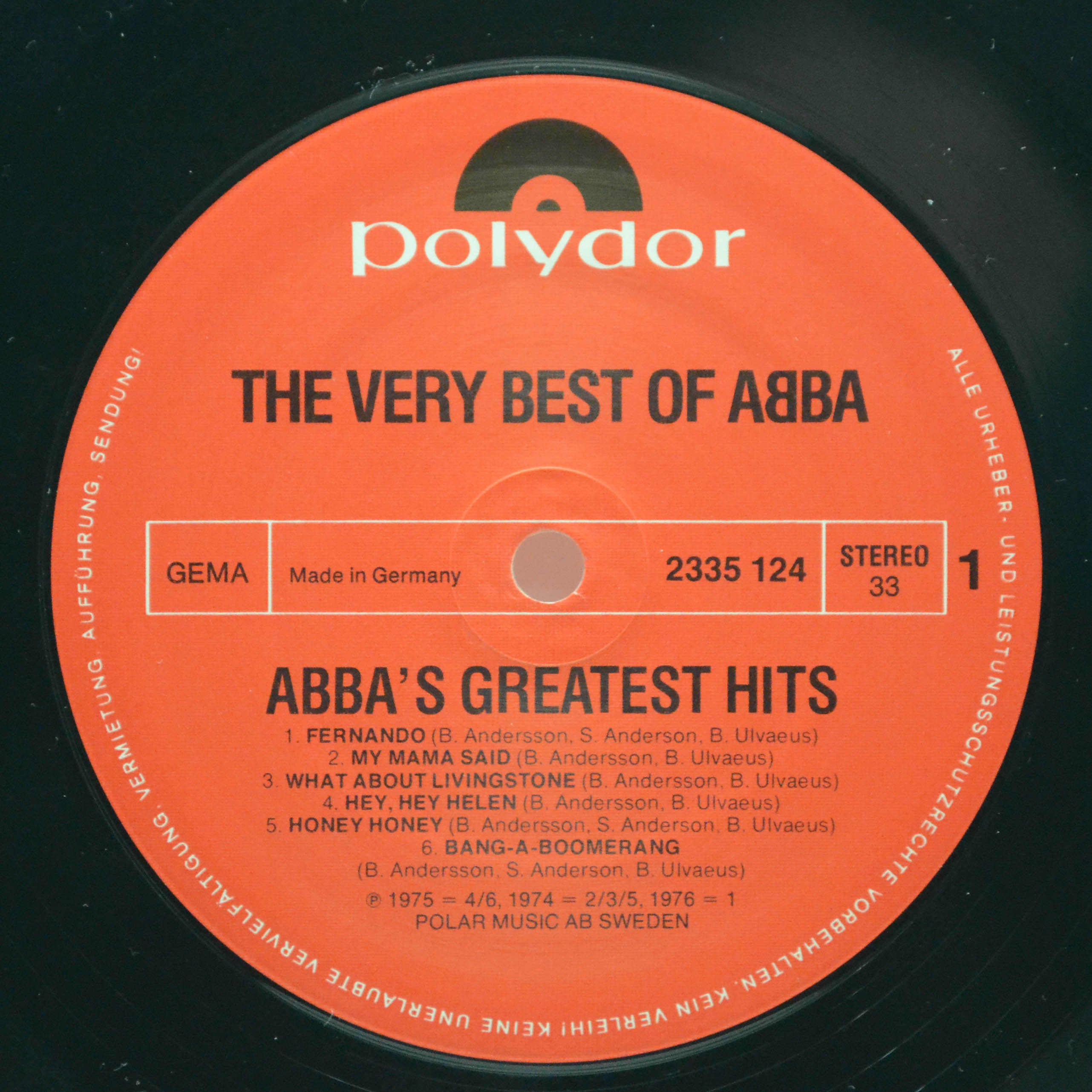 ABBA - The Very Best Of ABBA (ABBA's Greatest Hits) (2LP), 5680 ...
