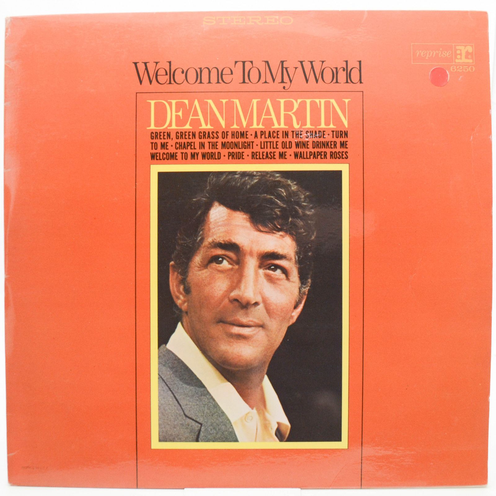Dean Martin - Welcome To My World (USA), 2490 ₽ купить виниловую ...