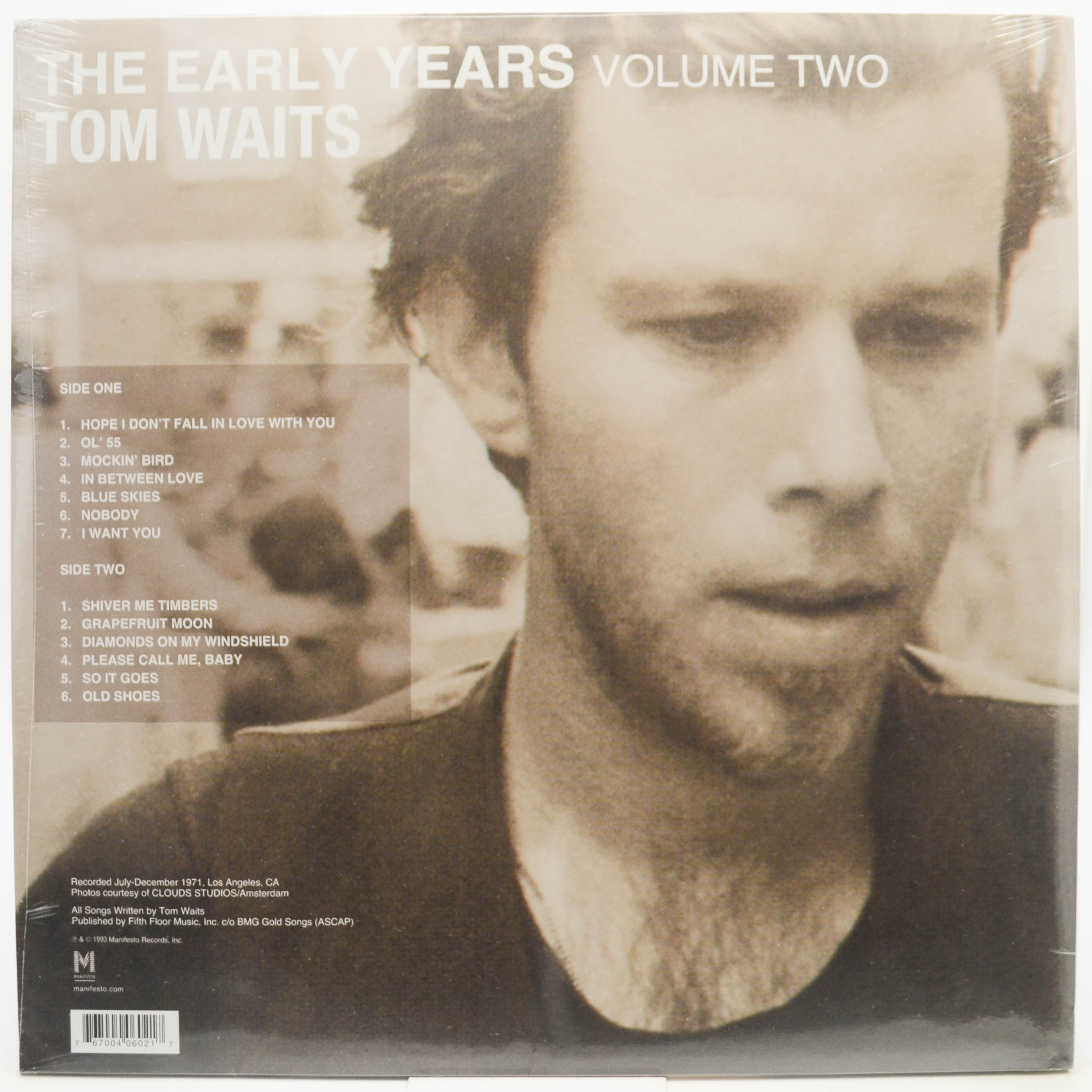 Tom Waits - The Early Years Vol. 2 (USA), 6980 ₽ США, Manifesto, купить ...