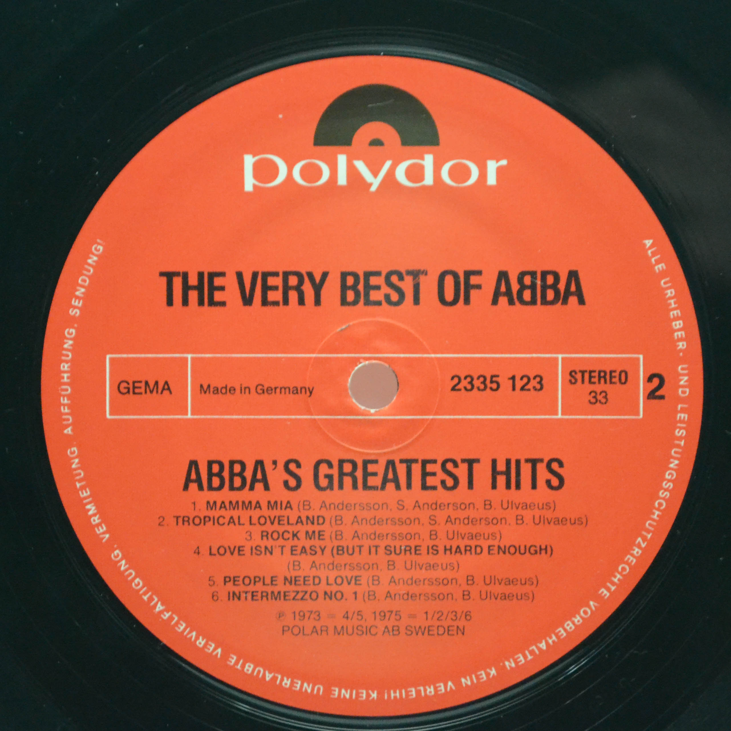 ABBA - The Very Best Of ABBA (ABBA's Greatest Hits) (2LP), 5680 ...