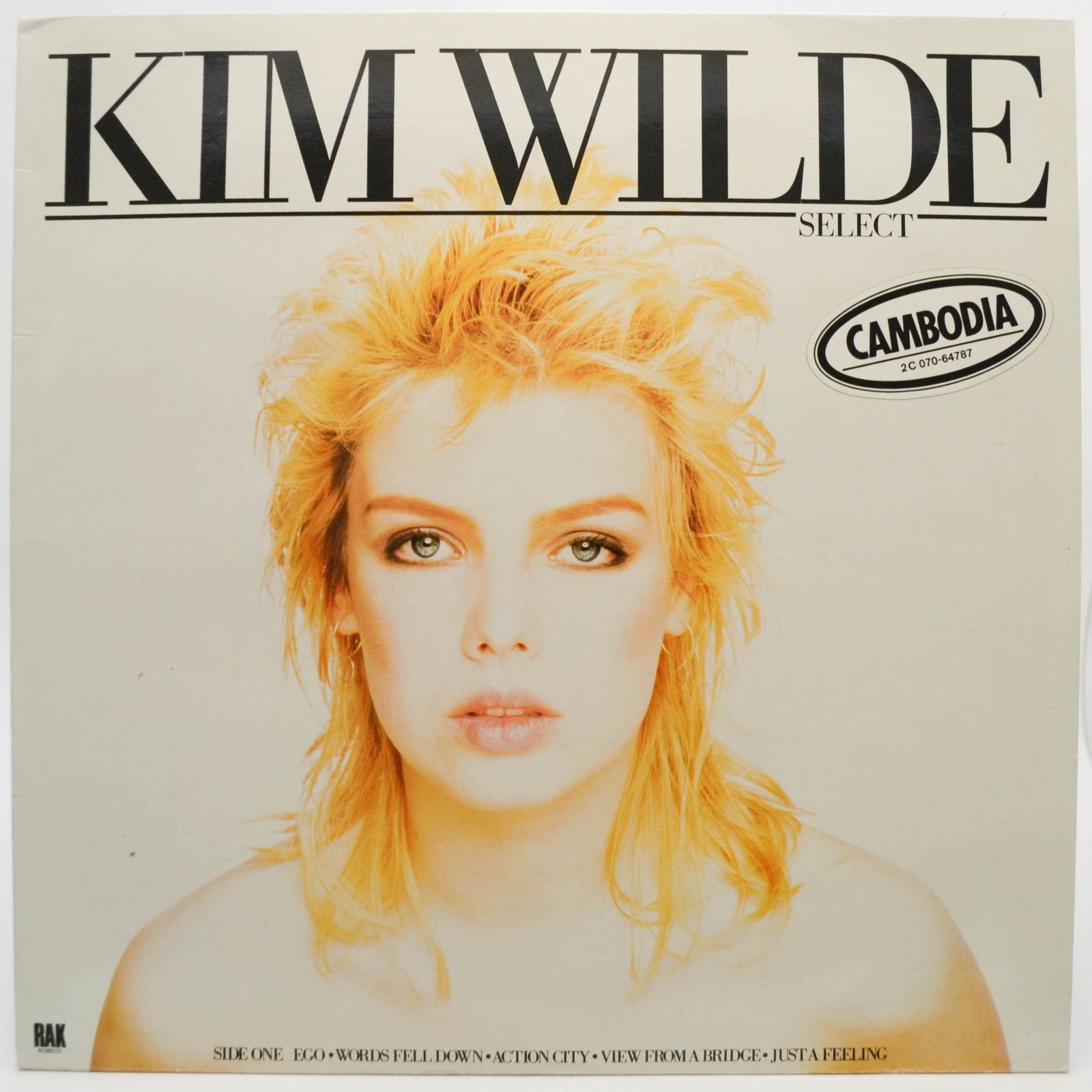 Kim Wilde - Select, 1890 ₽ купить виниловую пластинку с бесплатной ...