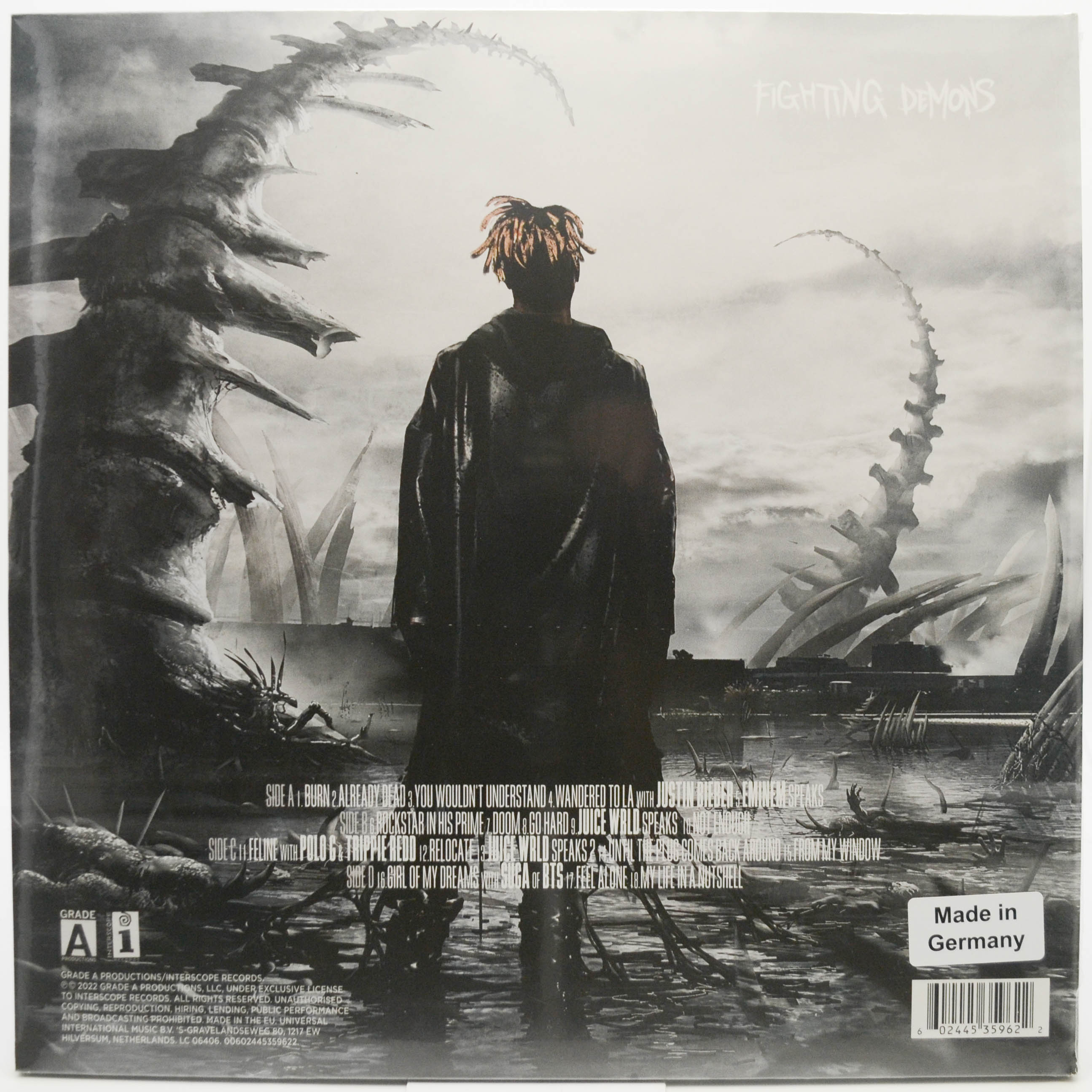 Juice WRLD - Fighting Demons (2LP), 6980 ₽ Европа, Grade A Productions ...