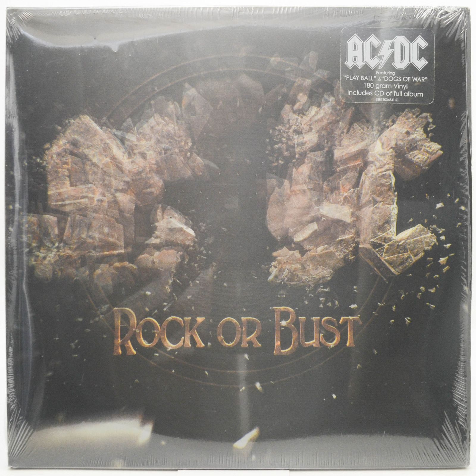 AC/DC - Rock Or Bust (LP+CD), 5390 ₽ купить виниловую пластинку с бесплатной доставкой