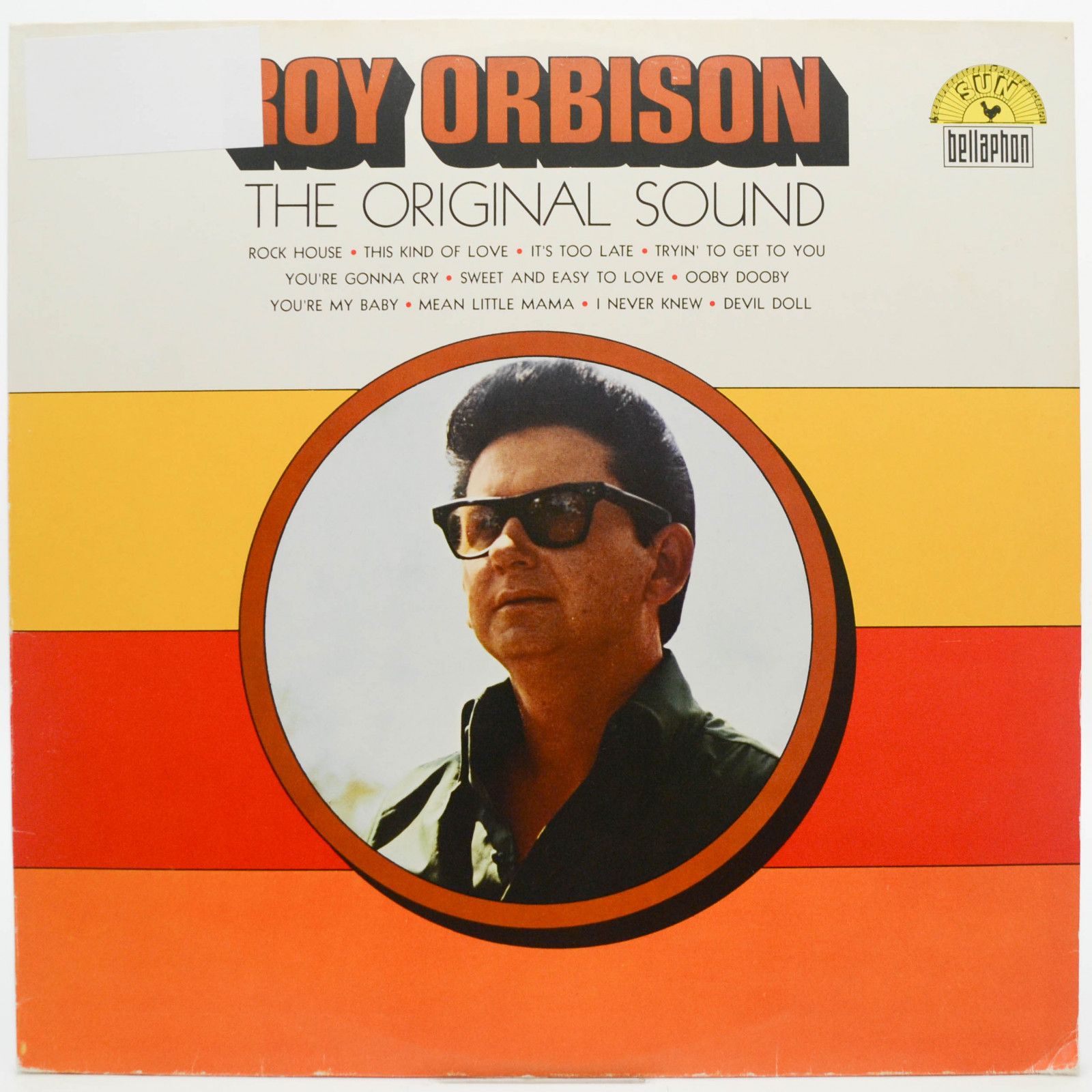 Roy Orbison - The Original Sound, 1890 ₽ купить виниловую пластинку с ...