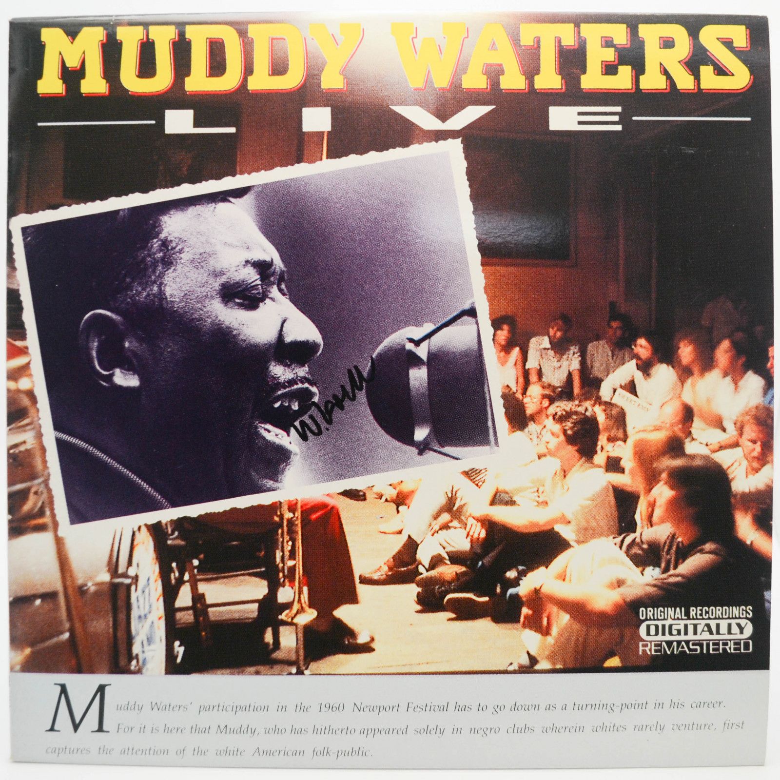 Muddy Waters - Live, 3680 ₽ купить виниловую пластинку с бесплатной ...