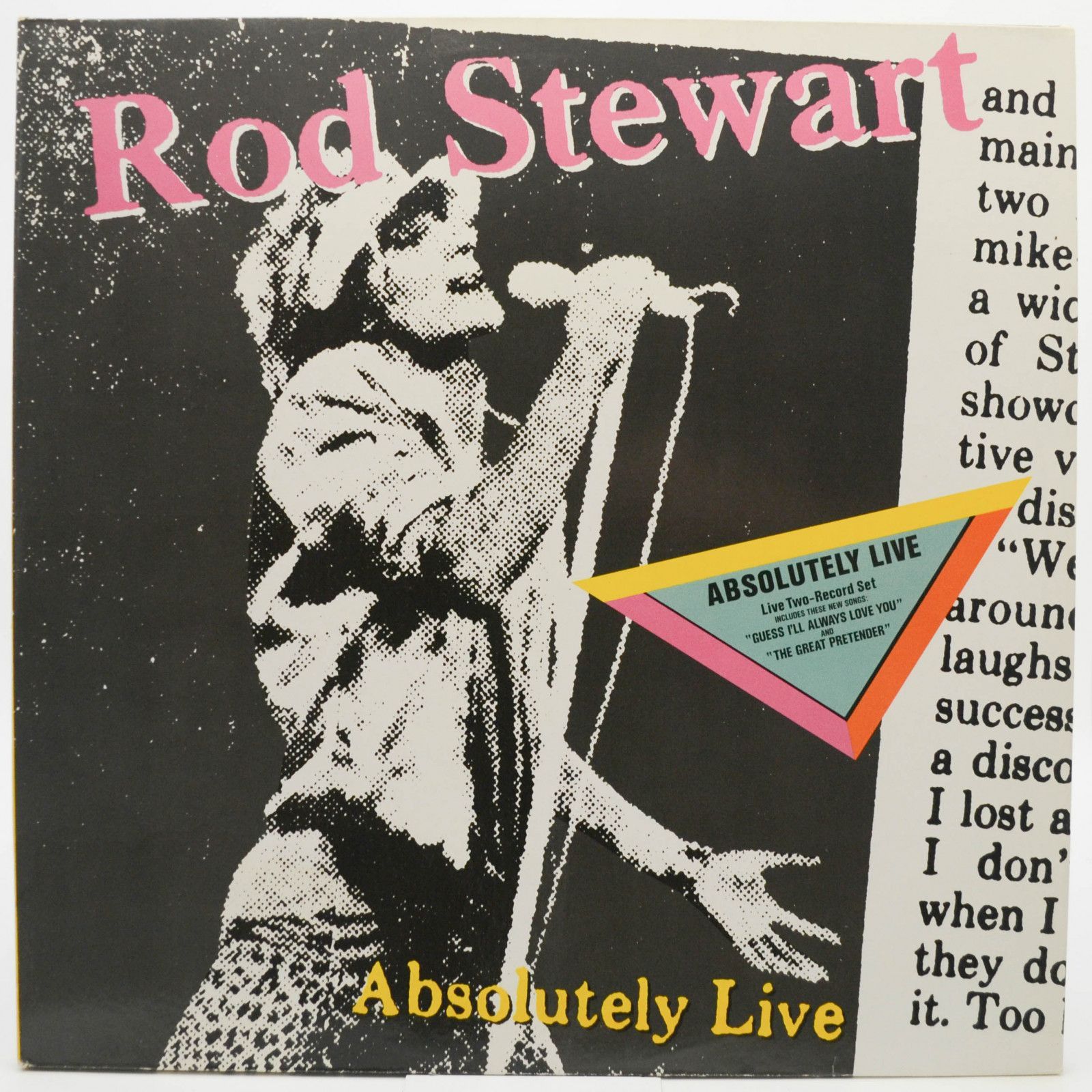 Rod Stewart - Absolutely Live (2LP), 2980 ₽ Германия, Warner Bros ...