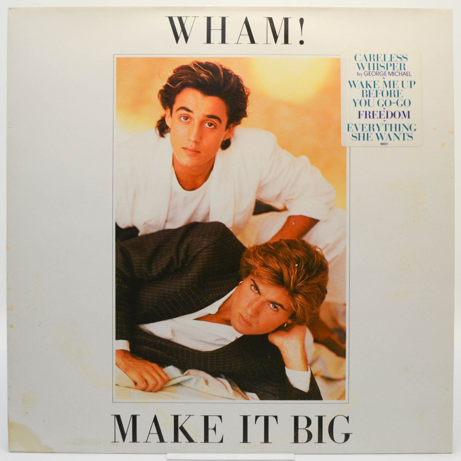 Wham! - Make It Big, 1990 ₽ Европа, Epic, купить виниловую пластинку ...